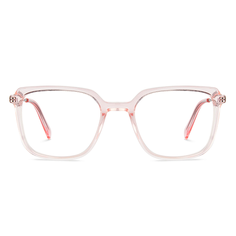 Buy Blue Block Zero Power Phone Computer Glasses: Pink Transparent ...