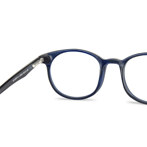 Buy Blue Full Rim Round Vincent Chase Classic Acetate VC E13677-C1 ...