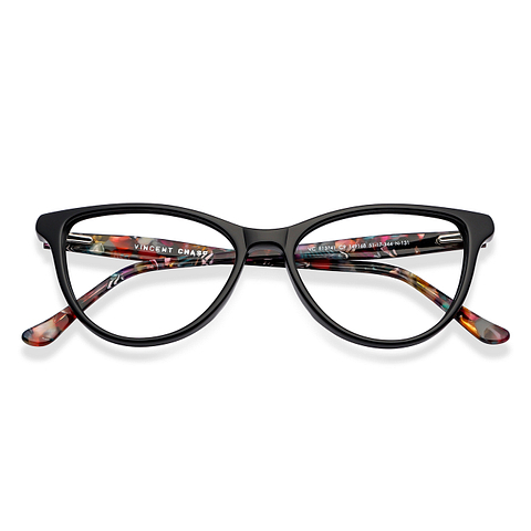 Buy Black Full Rim Cat Eye Vincent Chase Classic Acetate VC E13741-C9 ...