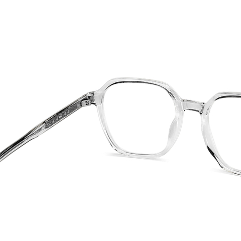 Buy Transparent Full Rim Geometric Vincent Chase Classic Acetate VC ...