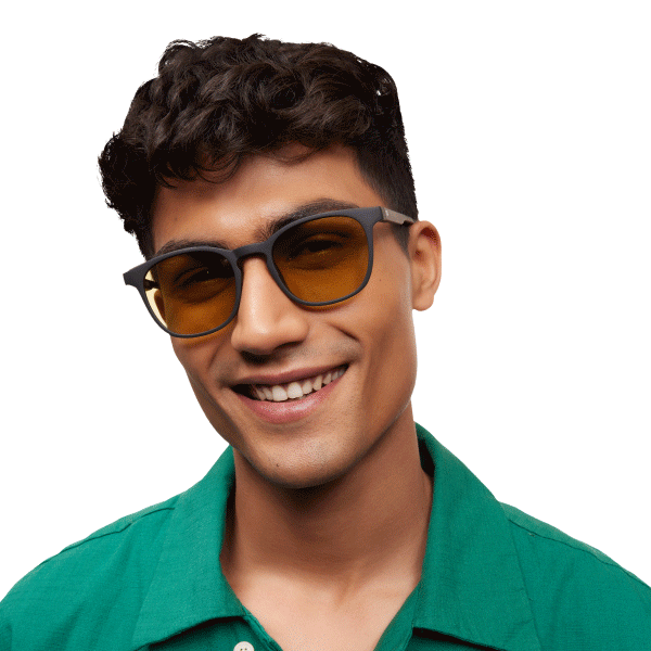 Buy Dark Night Full Rim Wayfarer Lenskart HUSTLR VC S15999 C1 ...