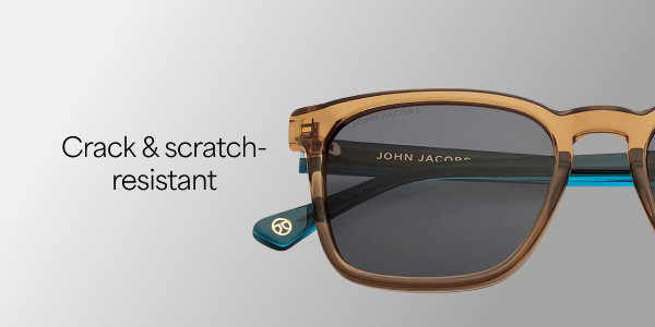 Buy Grey Brown Full Rim Rectangle John Jacobs Eco-Acetate JJ S16636-C1 ...