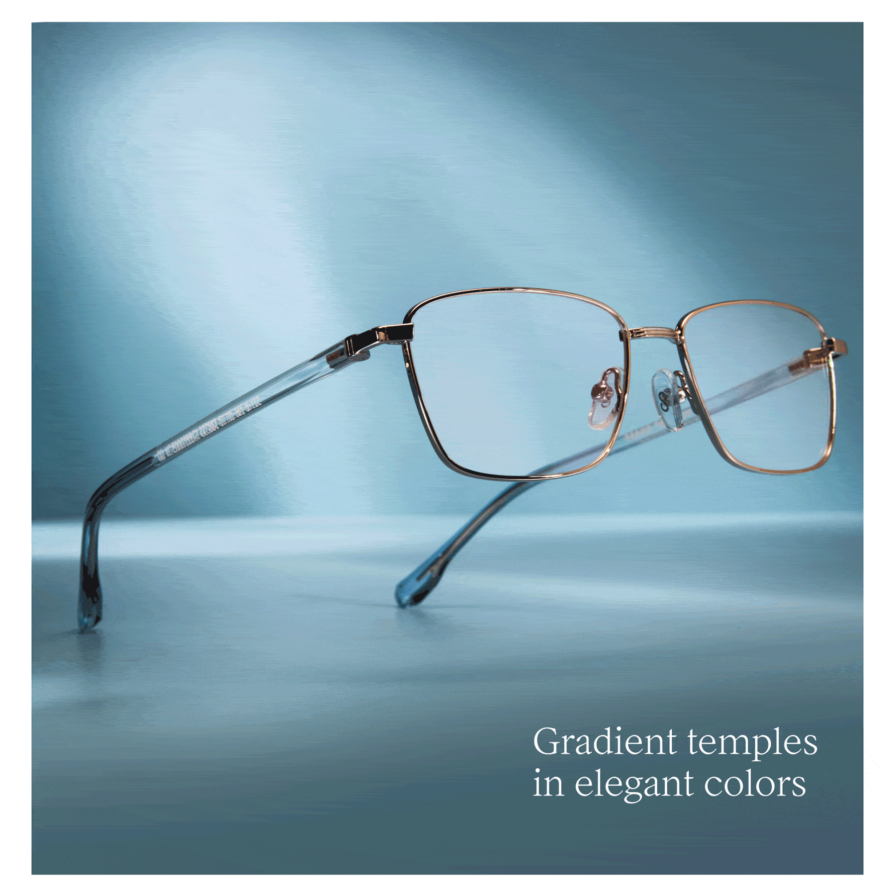 Buy Silver Blue Transparent Full Rim Square Lenskart SG Trending LK ...