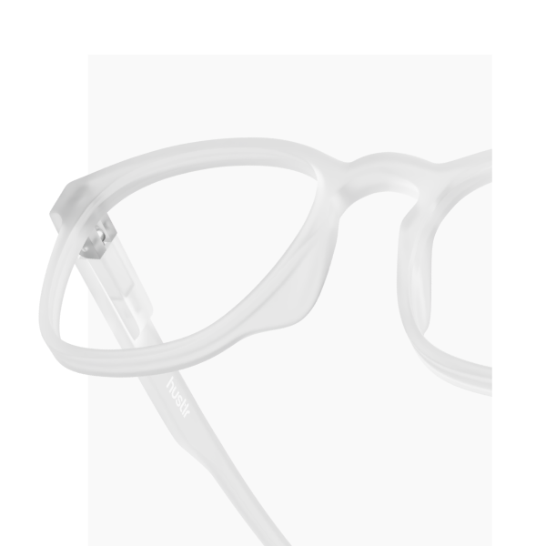 Buy Frost Full Rim Wayfarer Lenskart Hustlr Air LA E15417-XW Eyeglasses ...