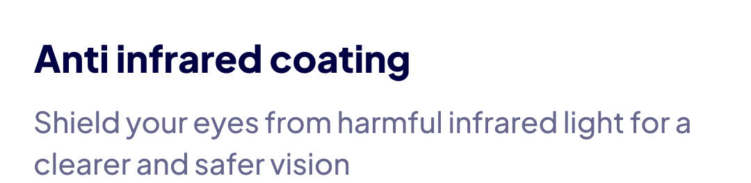 Anti Infrared Coating