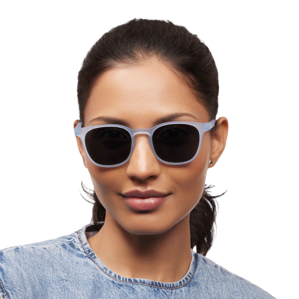 Blue sky Full Rim Wayfarer Lenskart HUSTLR VC S15999 C3 sunglasses