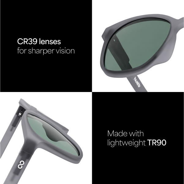 Grey Stone Full Rim Square Lenskart HUSTLR VC S15999 C5 sunglasses