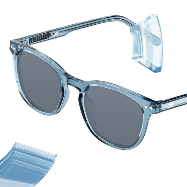 Buy Denim Blue Full Rim Square Lenskart HUSTLR LH E16985-N C1 ...