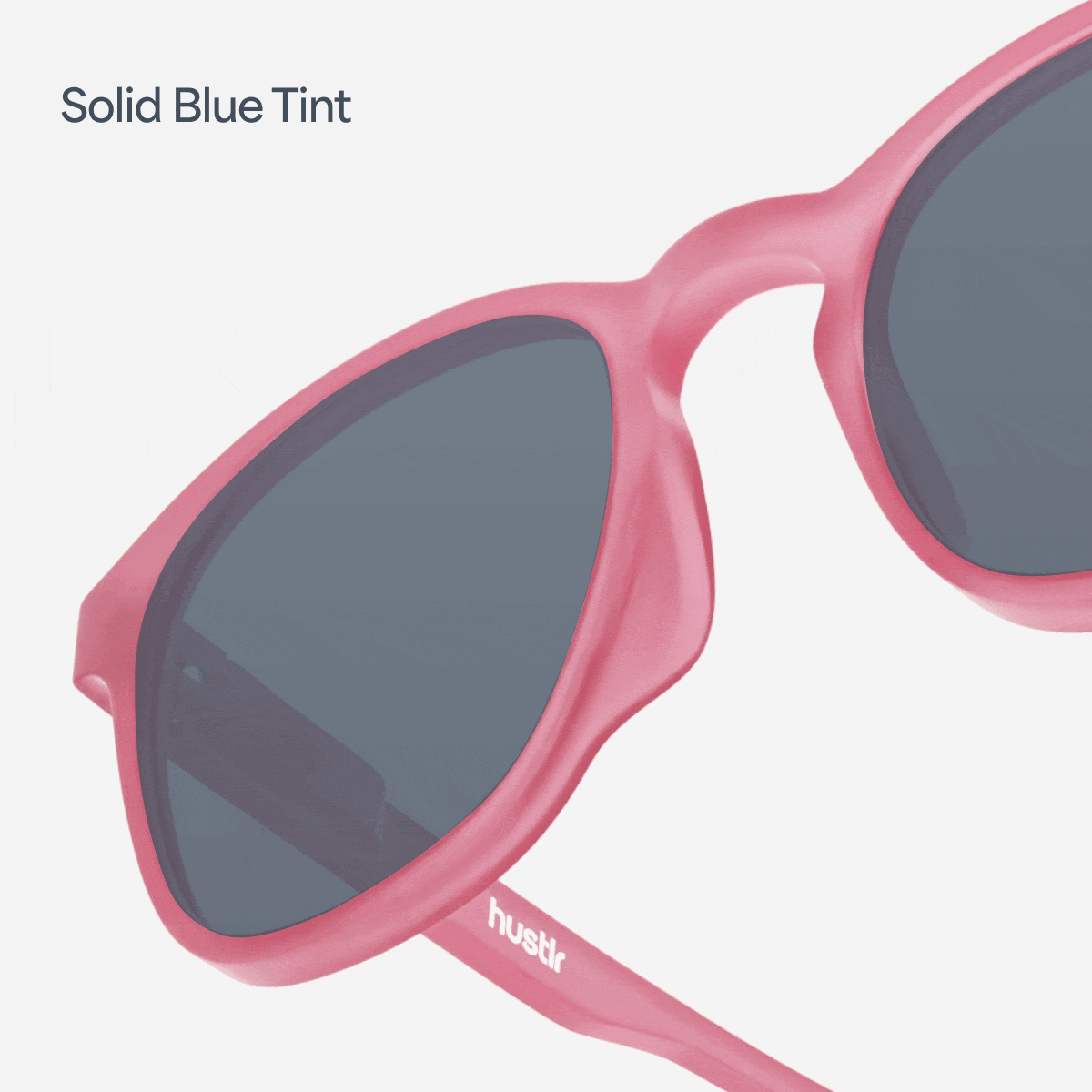 Buy Flamingo Blue Full Rim Square Lenskart HUSTLR LA E15417-N C5 ...